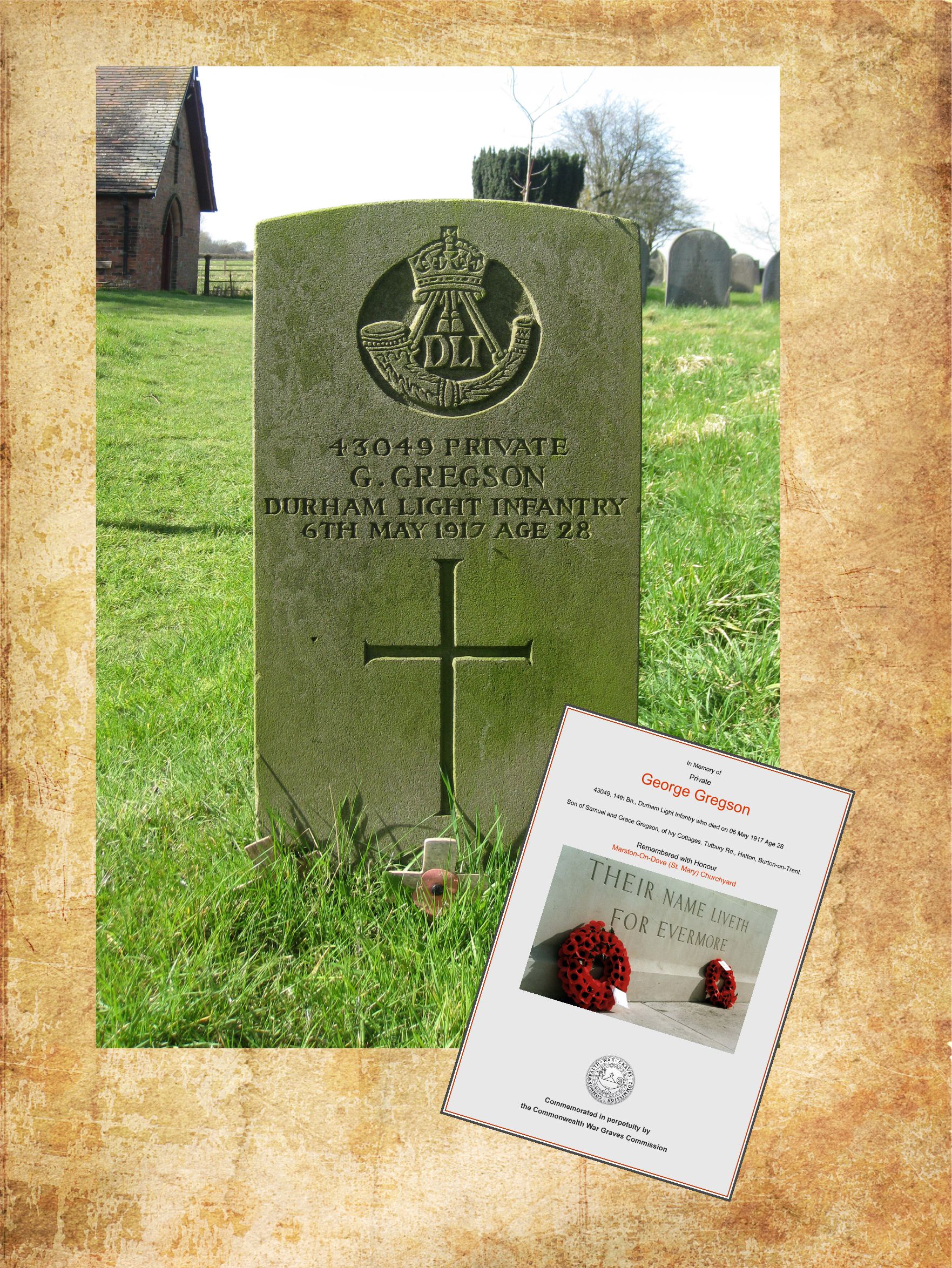 Soldier 6 – George Gregson – www.elvaston.org.uk